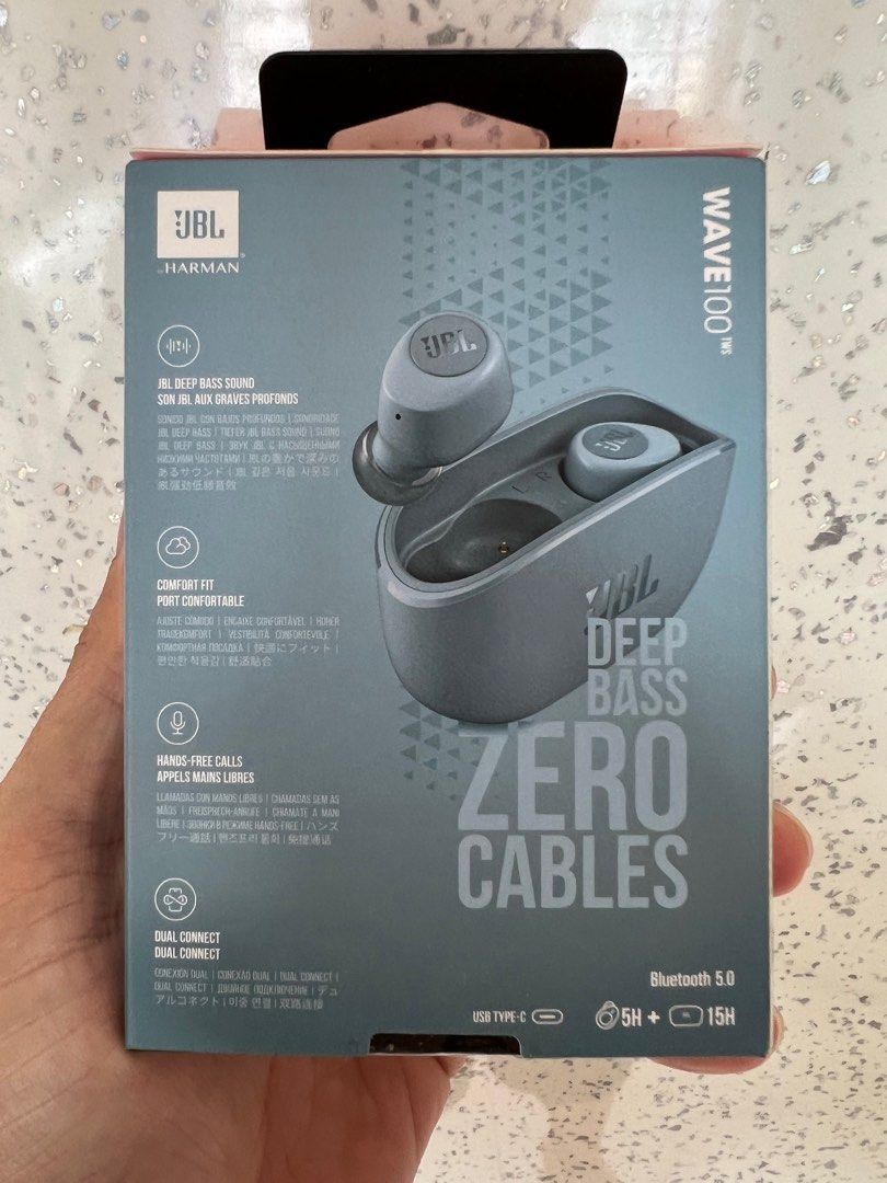 JBL by HARMAN Wave100 TWS earbuds, Audio, Earphones on Carousell