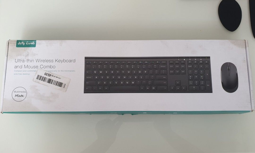 Jelly Comb KUS015 Wireless Keyboard Set - No USB dongle, Computers ...
