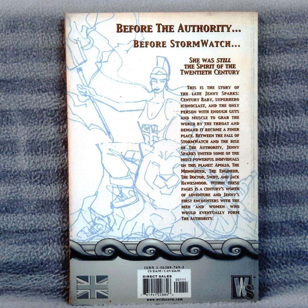 Jenny Sparks: Secret History of the Authority TPB #1 1st Print (DC ...