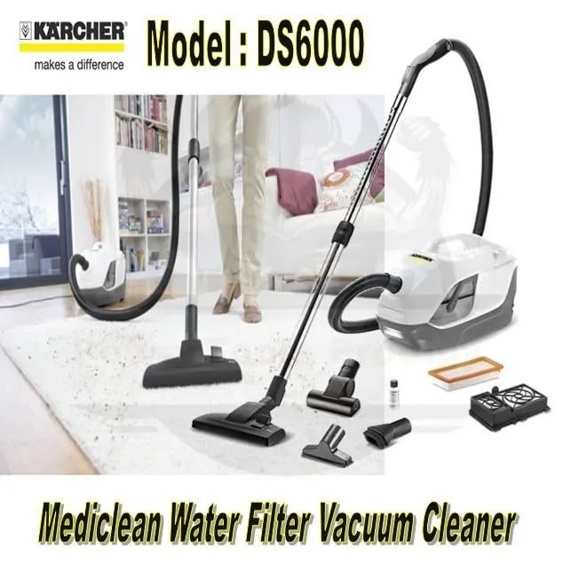 KARCHER DS6000 MEDICLEAN WATER FILTER VACUUM CLEANER DS 6.000, TV ...