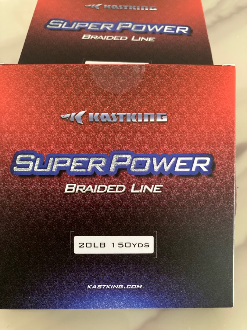 KASTKING SUPER POWER BRAIDED LINE, Sports Equipment, Fishing on Carousell