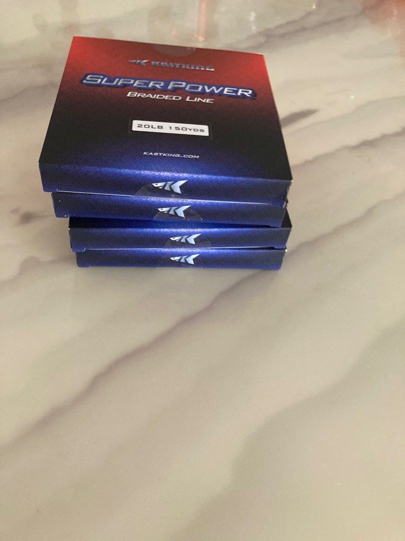 KASTKING SUPER POWER BRAIDED LINE, Sports Equipment, Fishing on Carousell