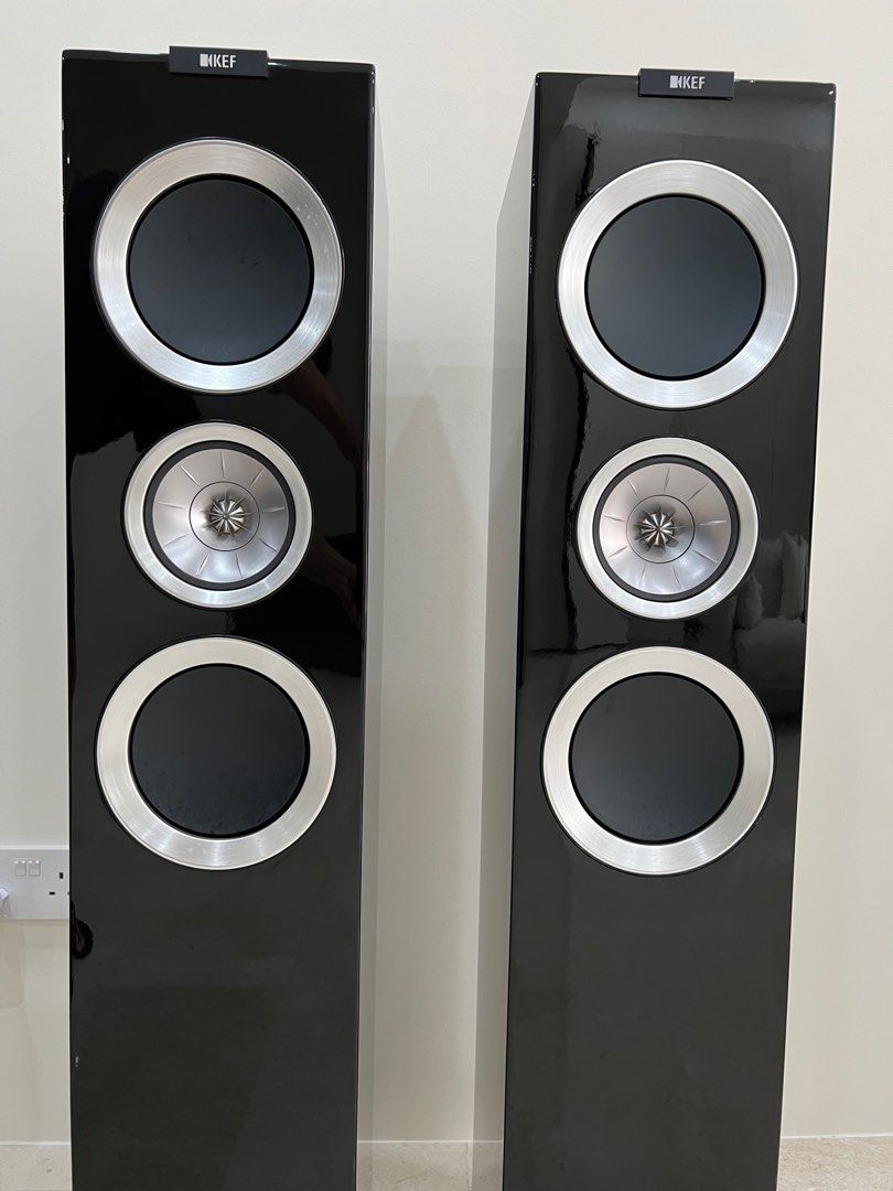 Kef R700 floor stander speakers Reference Audiophile, Audio, Soundbars ...