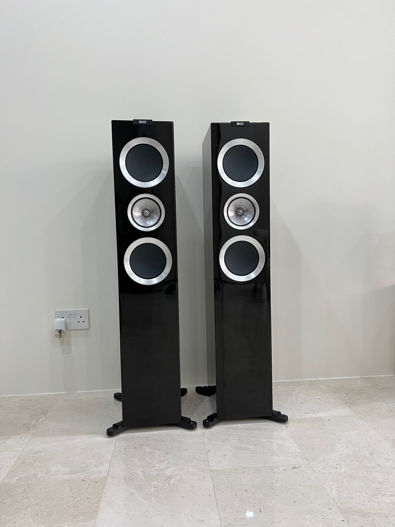 Kef R700 floor stander speakers Reference Audiophile, Audio, Soundbars ...