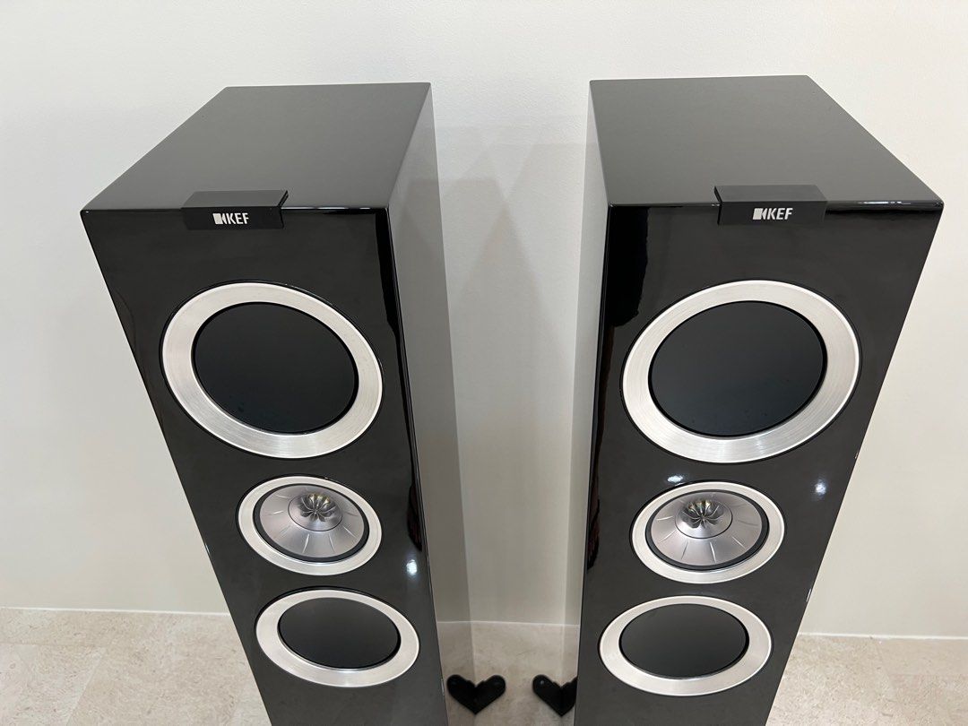 Kef R700 floor stander speakers Reference Audiophile, Audio, Soundbars ...