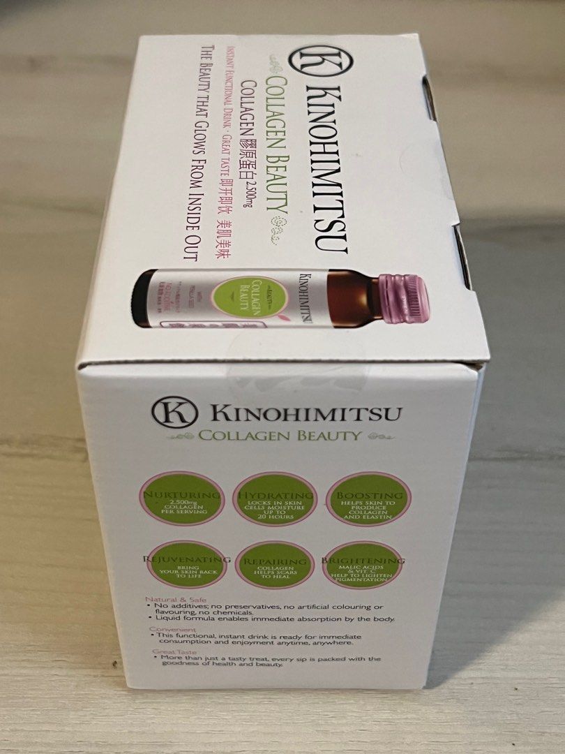 Kinohimitsu Beauty Collagen Drink 6's, Health & Nutrition, Health ...