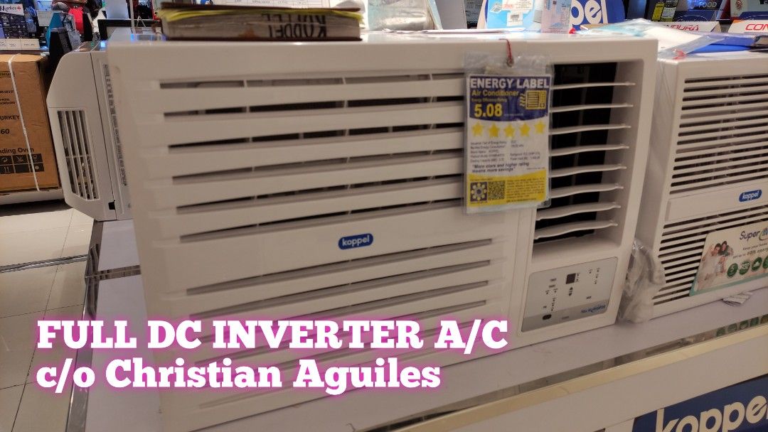 Koppel Super Inverter Window Type Aircon KV09WR-ARF31 KV12WR-ARF31 ...