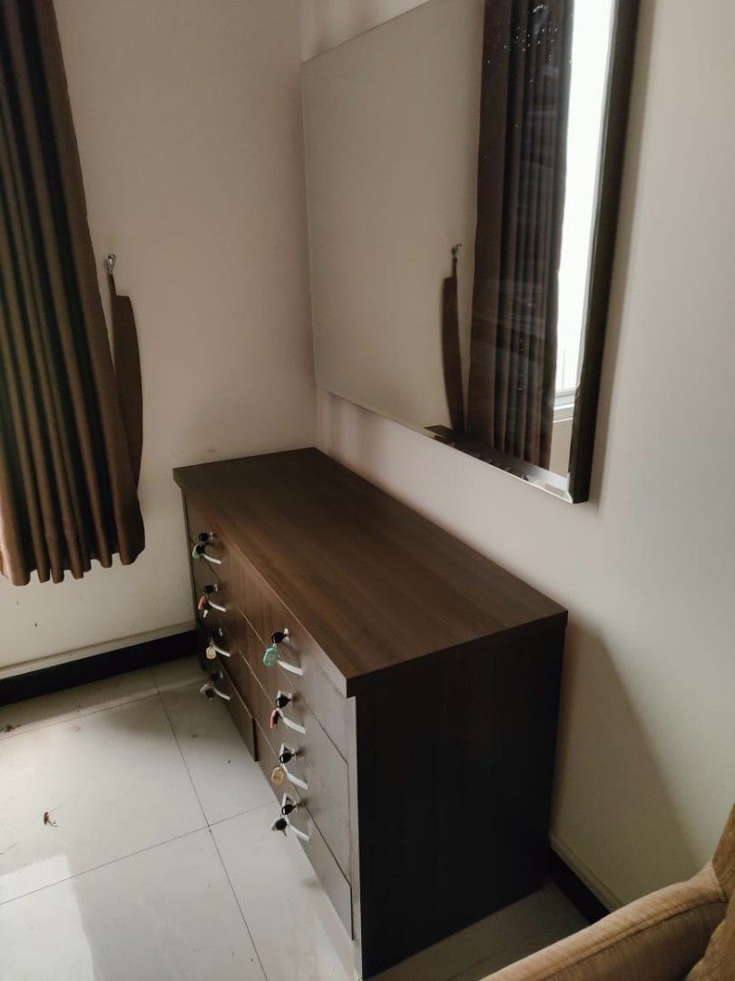 Laci Drawer / Kabinet Bahan Kayu, Perabotan Rumah di Carousell