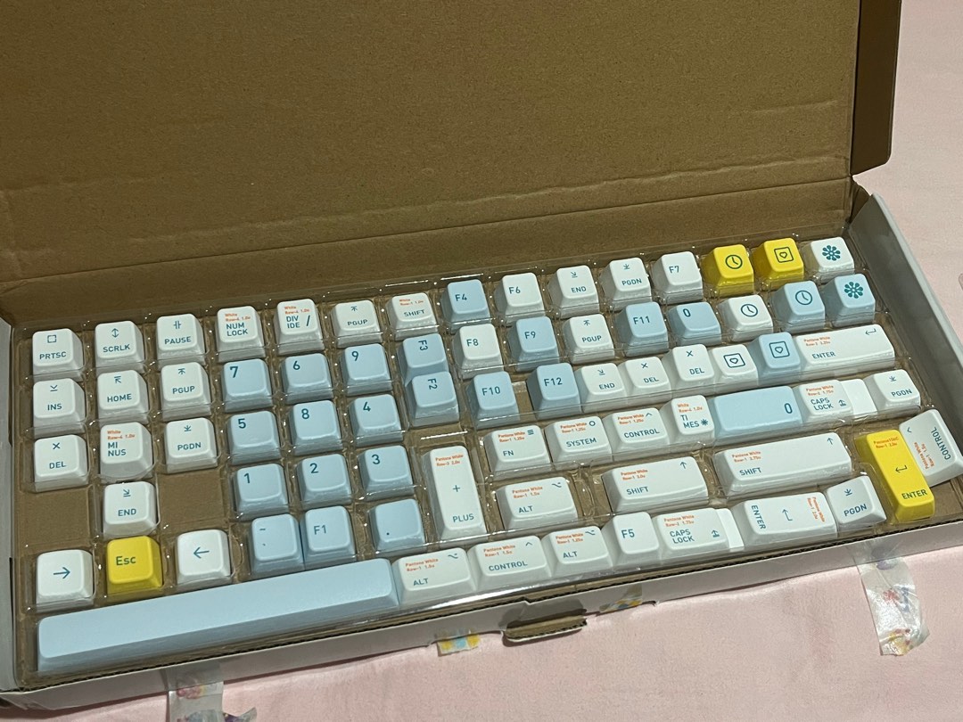 Leftover key caps function keys number keys for customisable mechanical ...