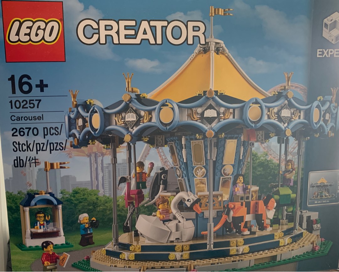 全新靚盒 Lego 10257 Carousel, 興趣及遊戲, 玩具 & 遊戲類 - Carousell