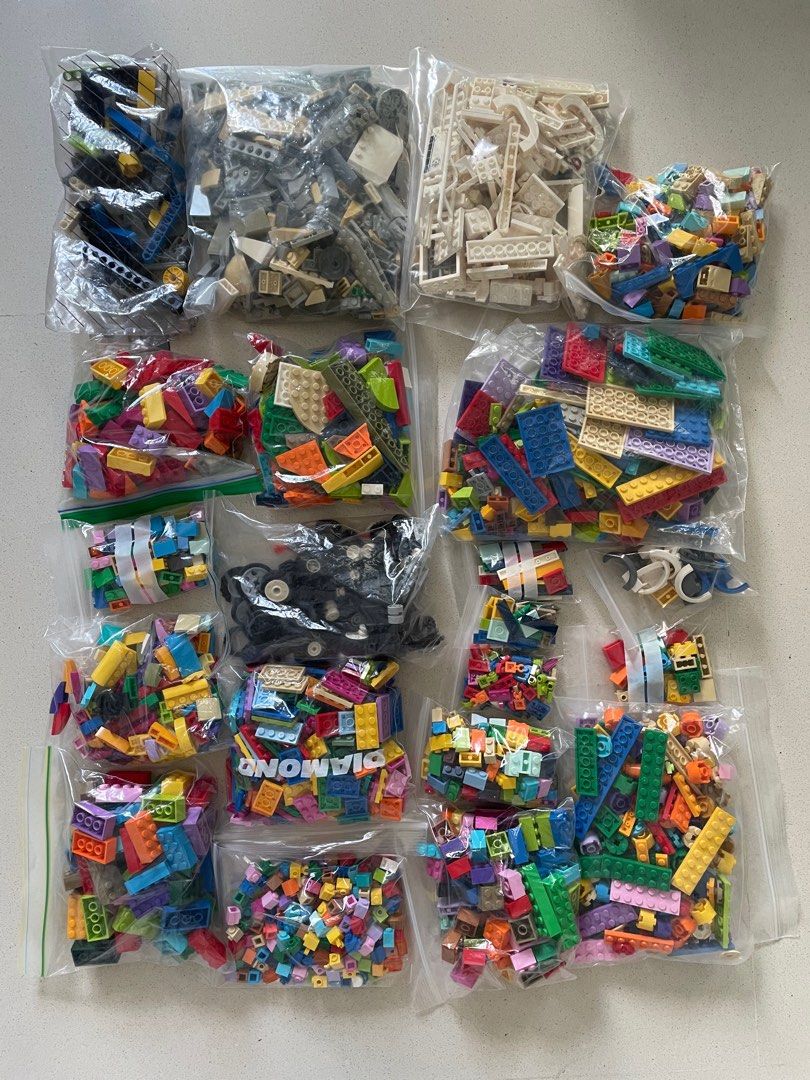 Lego Assorted Parts, Hobbies & Toys, Toys & Games on Carousell