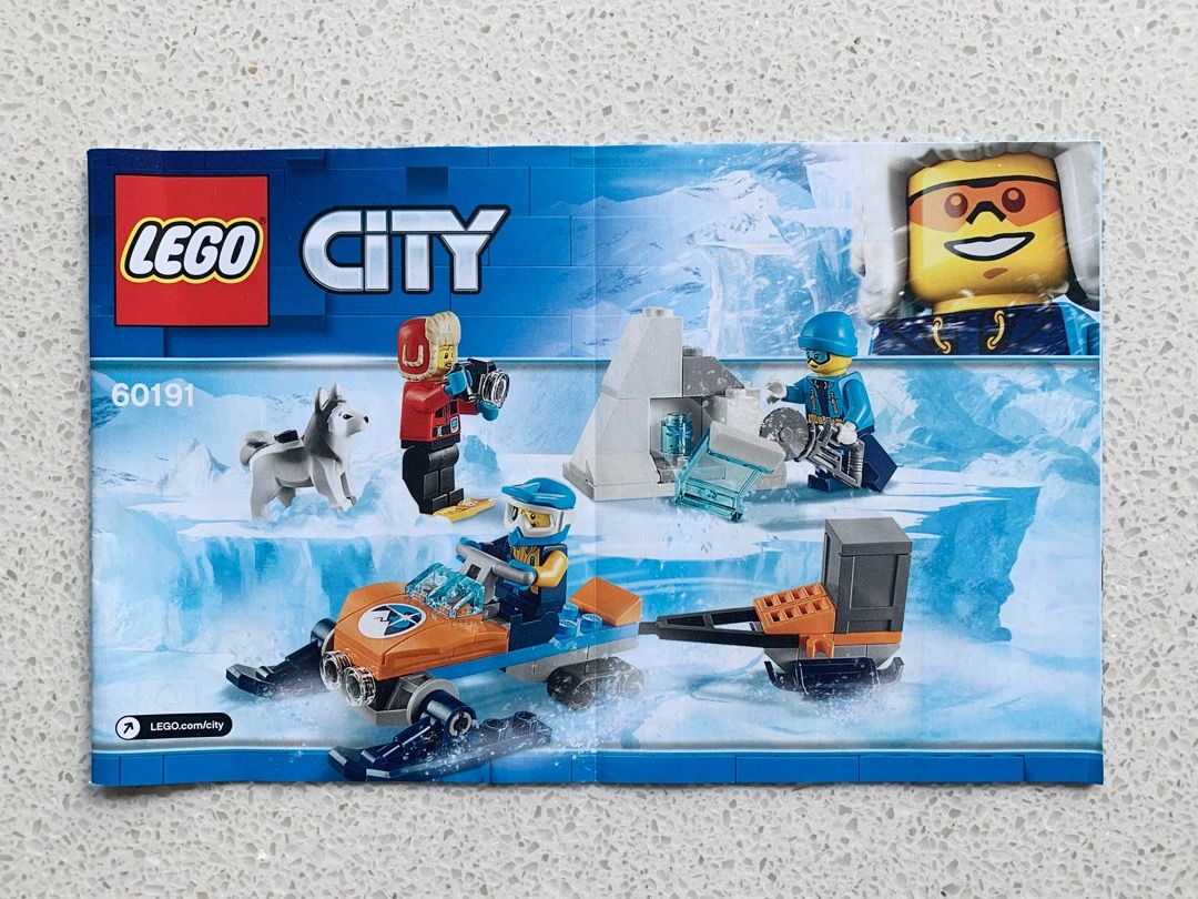 LEGO City Arctic Exploration Team 60191, Hobbies & Toys, Toys & Games ...