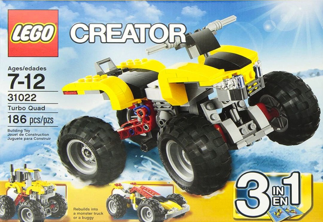 LEGO® Creator: Turbo Quad 31022, Hobbies & Toys, Toys & Games on Carousell