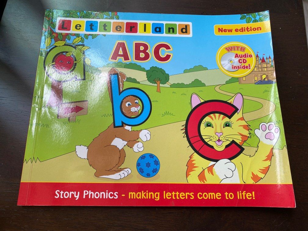 Letterland ABC with CD, Hobbies & Toys, Books & Magazines, Children's ...
