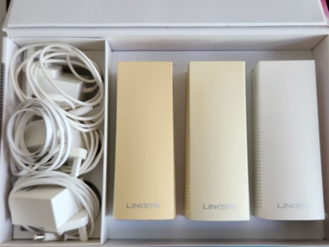 Linksys Velop WiFi Mesh 3 Nodes Triband, Computers & Tech, Parts ...