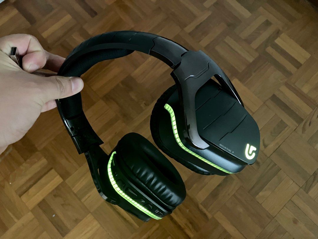 Logitech G933 RGB Wireless Gaming Headset, Audio, Headphones & Headsets ...