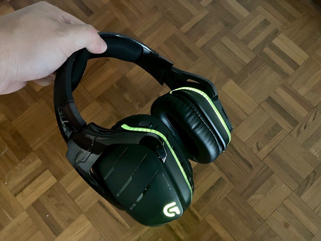 Logitech G933 RGB Wireless Gaming Headset, Audio, Headphones & Headsets ...