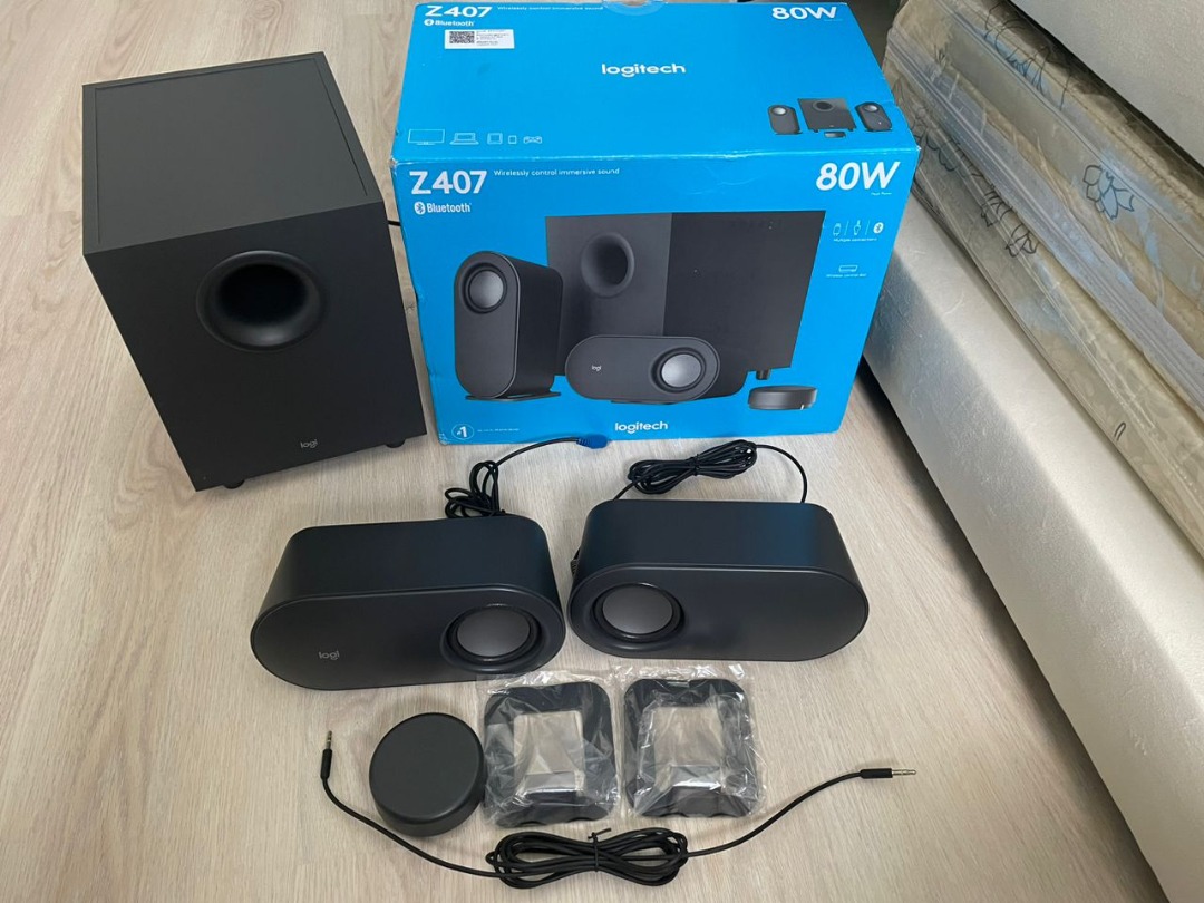 Logitech Z407 Bluetooth Computer Speakers, Audio, Soundbars, Speakers ...