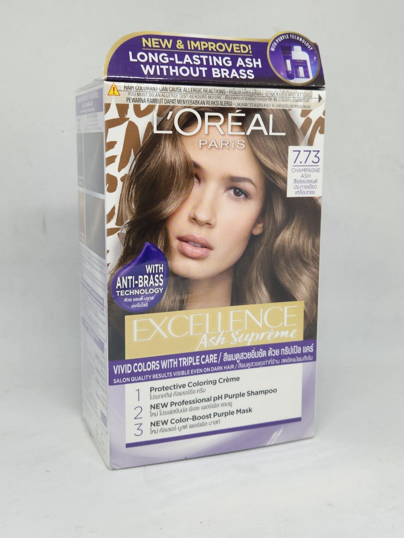 Loreal Champagne Ash Hair Color on Carousell