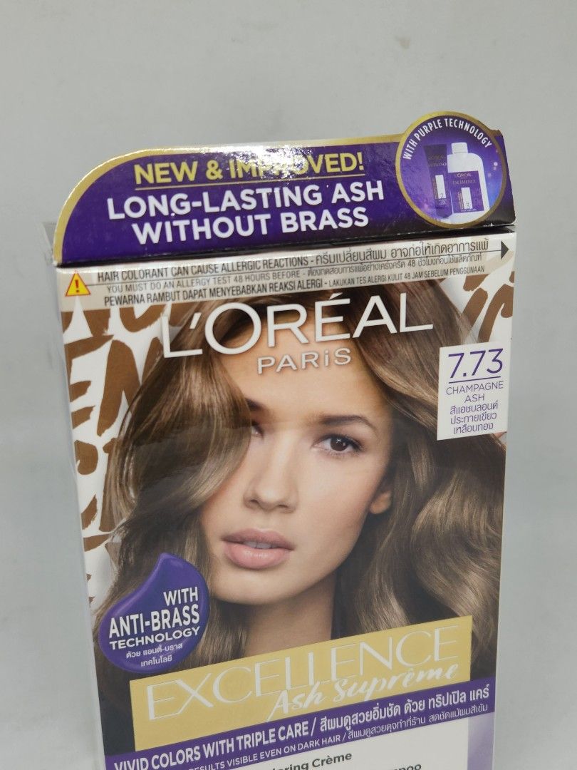 Loreal Champagne Ash Hair Color on Carousell