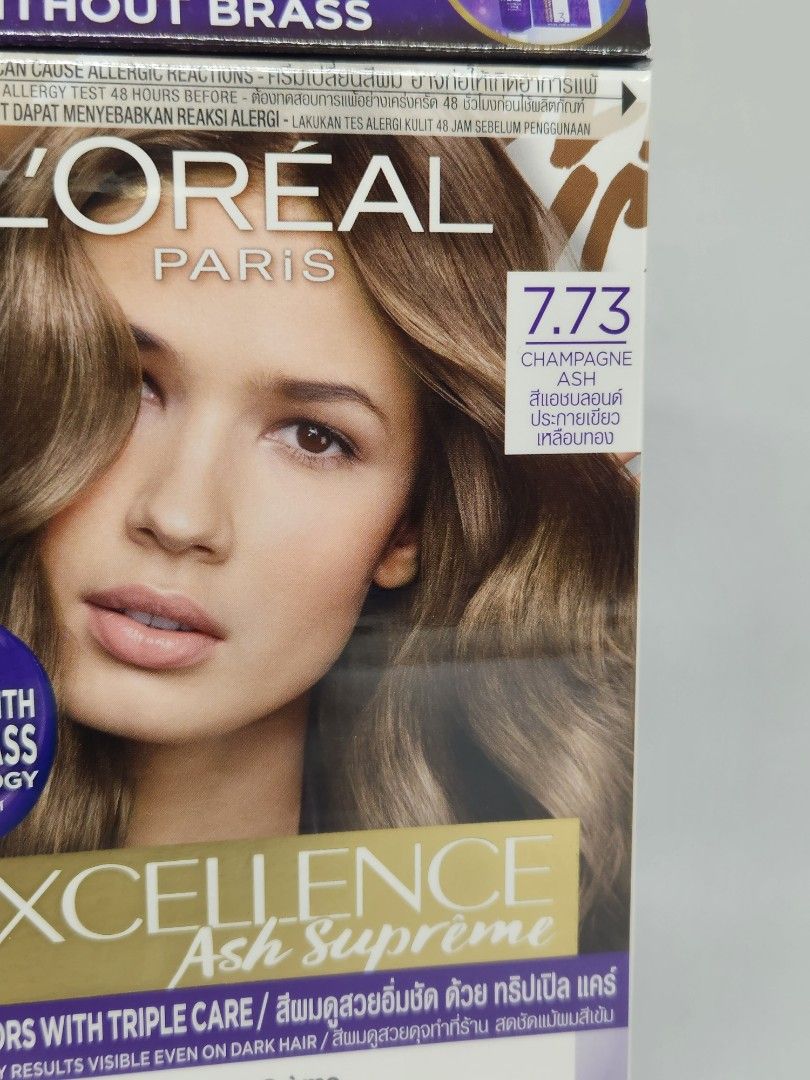 Loreal Champagne Ash Hair Color on Carousell