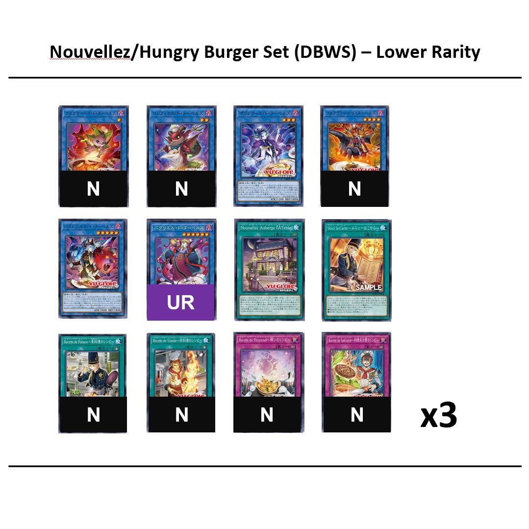 hungry burger deck list