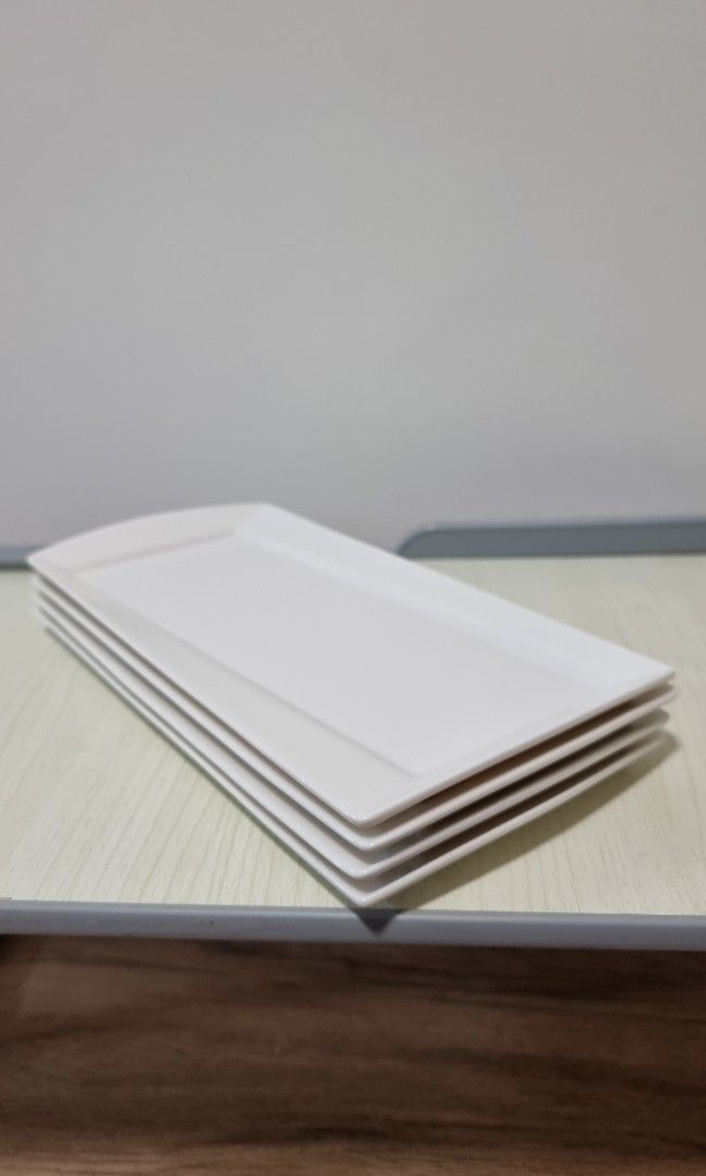 Luzerne long rectangular Plates, Furniture & Home Living, Kitchenware ...