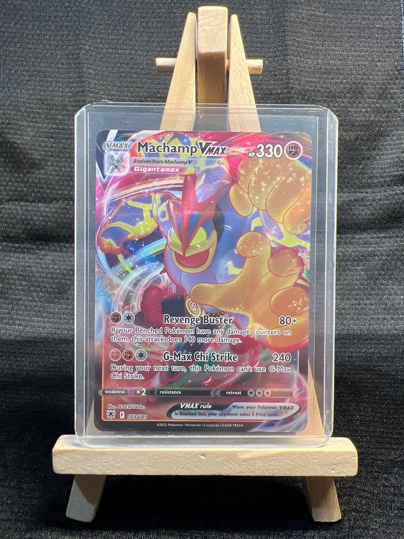 Machamp Vmax Pokemon Astral Radiance 073/189, Hobbies & Toys, Toys ...