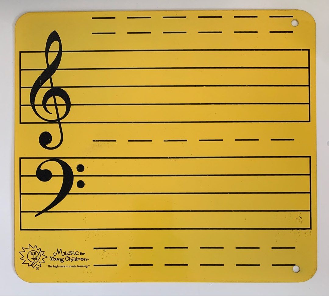 Magnetic Music Plate for kids to learn music, Hobbies & Toys ...