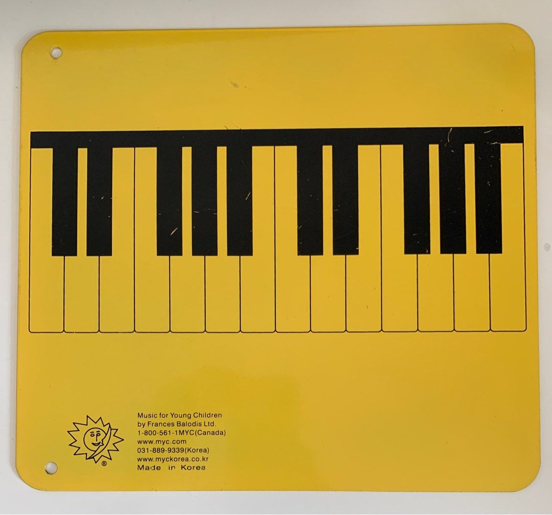 Magnetic Music Plate for kids to learn music, Hobbies & Toys ...