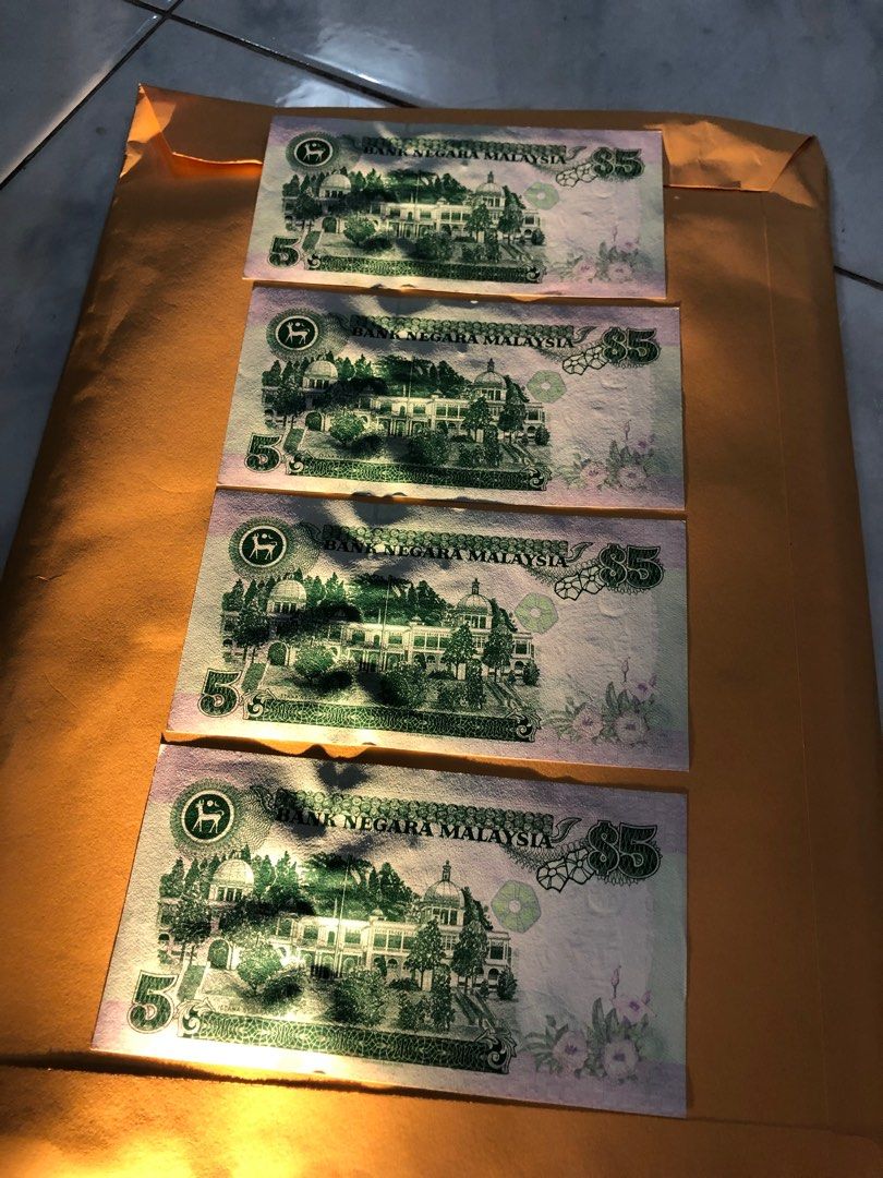 Malaysia Old Notes RM5-4RUNNER $68UNC, Hobbies & Toys, Memorabilia ...