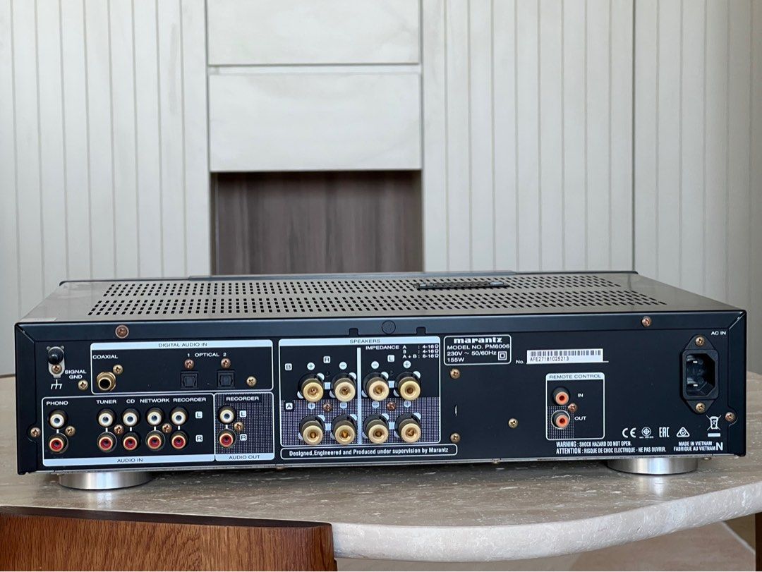 Marantz PM6006 Integrated Stereo Amplifier, Audio, Soundbars, Speakers ...