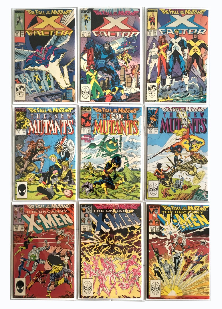 Marvel Comics: X-Men, X-Factor, X-Force, Spider-Man, Silver Surfer ...
