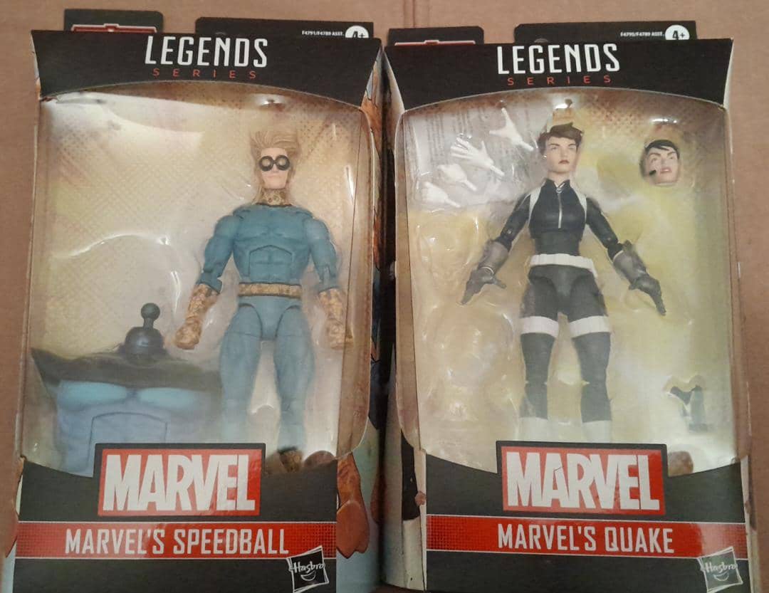 Marvel Legends Controller wave Maria Hill Quake and Speedball, Hobbies ...
