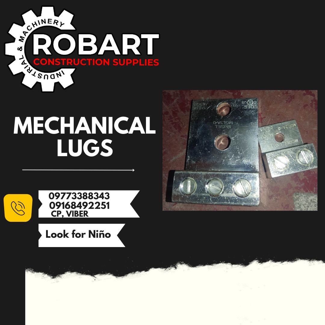 MECHANICAL LUGS, Commercial & Industrial, Construction Tools ...