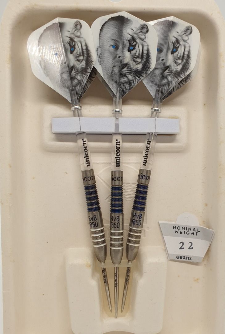 MEGA RARE. RVB@50 Darts. Limited Edition., Sports Equipment, Other ...
