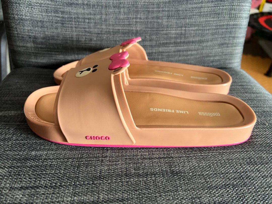 Mellisa x line friends choco, Women's Fashion, Footwear, Sandals on ...