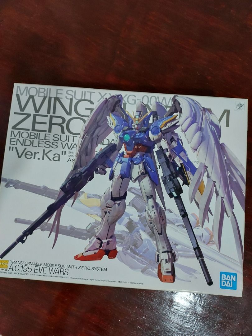 MG Wing Gundam Zero EW Ver. Ka Gunpla, Hobbies & Toys, Toys & Games on ...