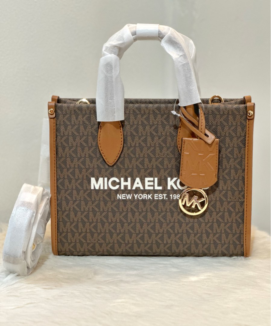 Michael Kors Mirella Small Crossbody Tote Bag - Brown, Luxury, Bags ... Michael Kors Mirella Small Crossbody Tote Bag - Brown, Luxury, Bags ...