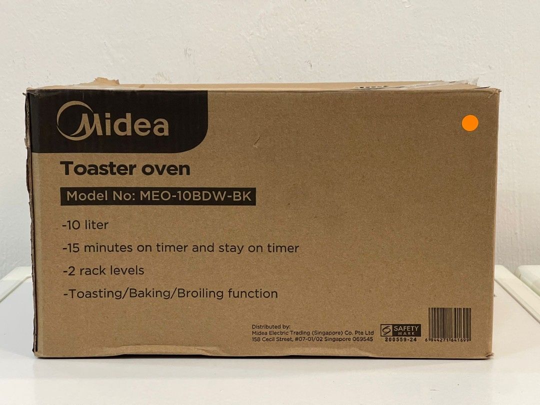 Midea 10L Toaster Oven [MEO-10BDW-BK] Display Set $25, TV & Home ...