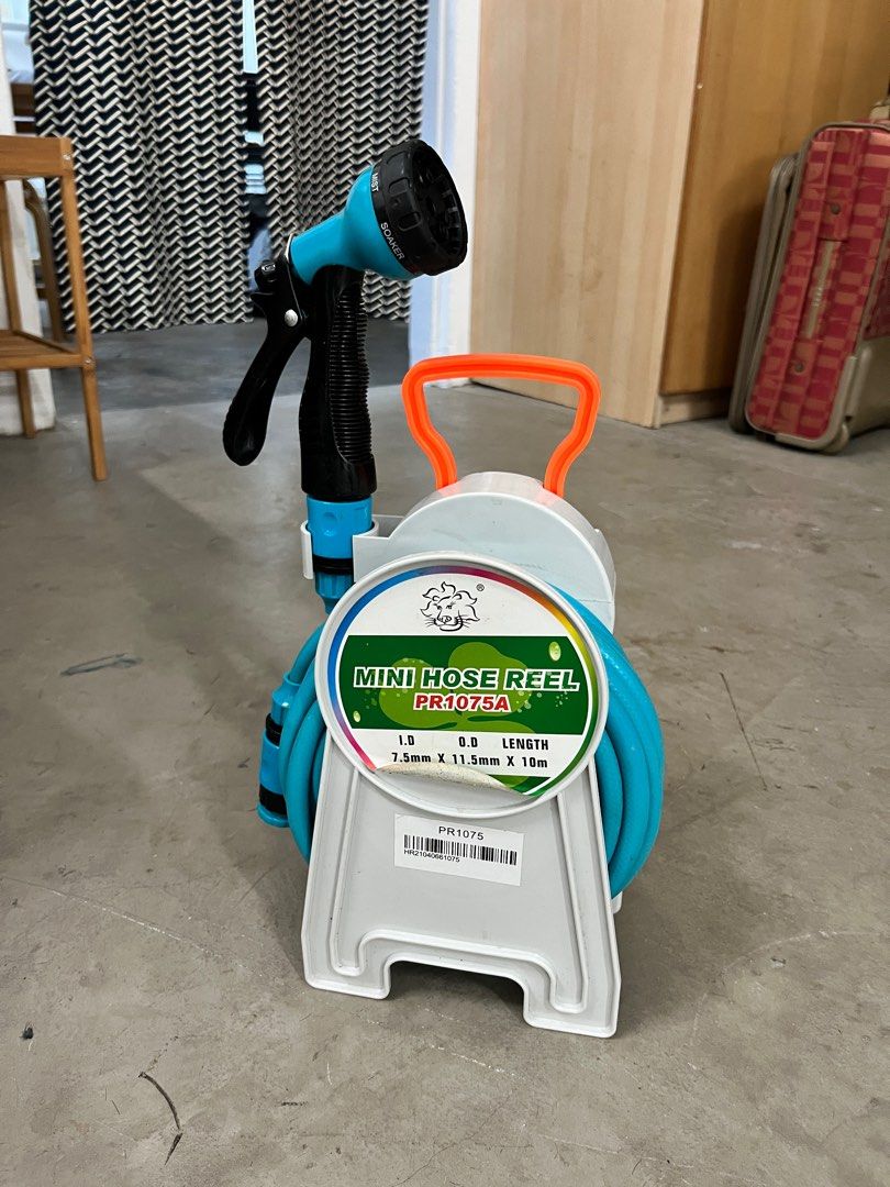 Mini portable water hose, Furniture & Home Living, Gardening, Hose and Watering Devices on Carousell