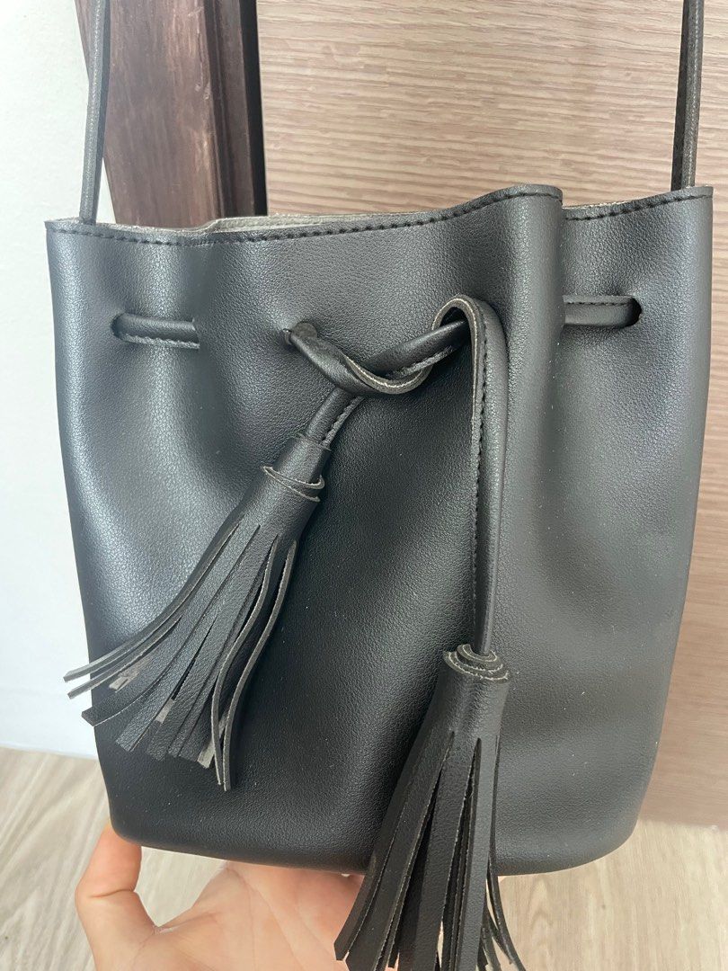 miniso black bag, Women's Fashion, Bags & Wallets, Cross-body Bags on ...
