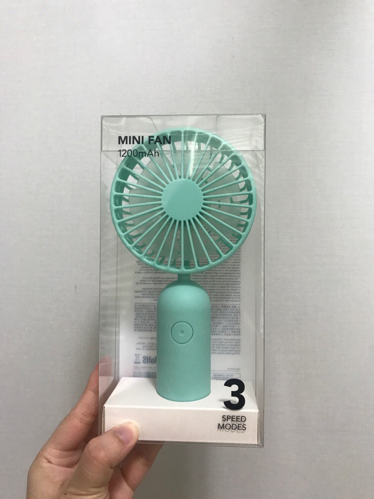 Miniso mini fan, Furniture & Home Living, Lighting & Fans, Fans on ...