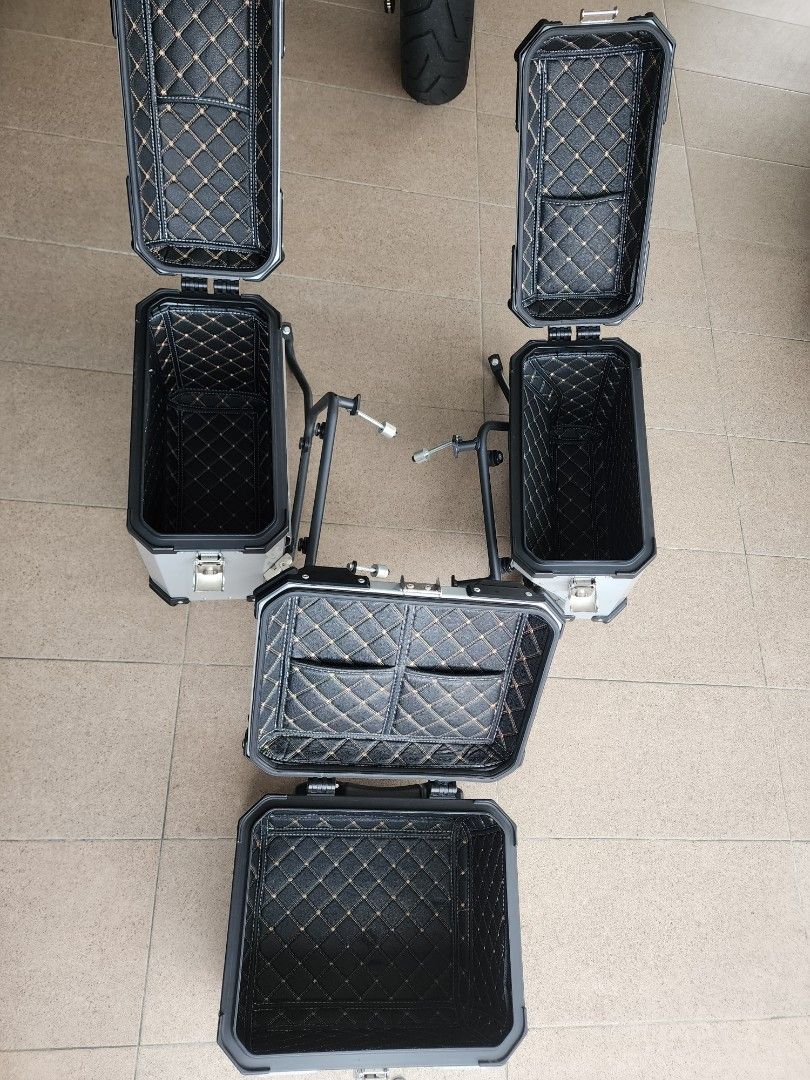 Motorbike Top & Side Boxes, Motorbikes on Carousell