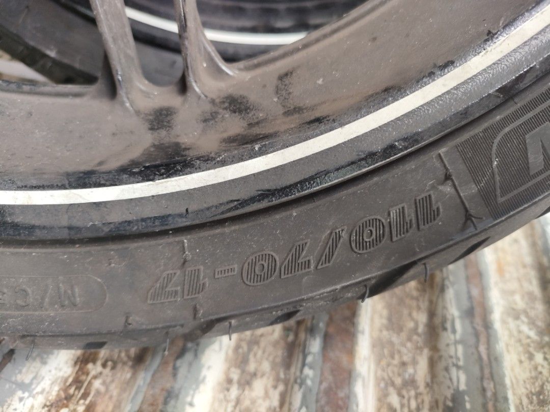 Motorcycle sport rim, Motorcycles, Motorcycle Accessories on Carousell