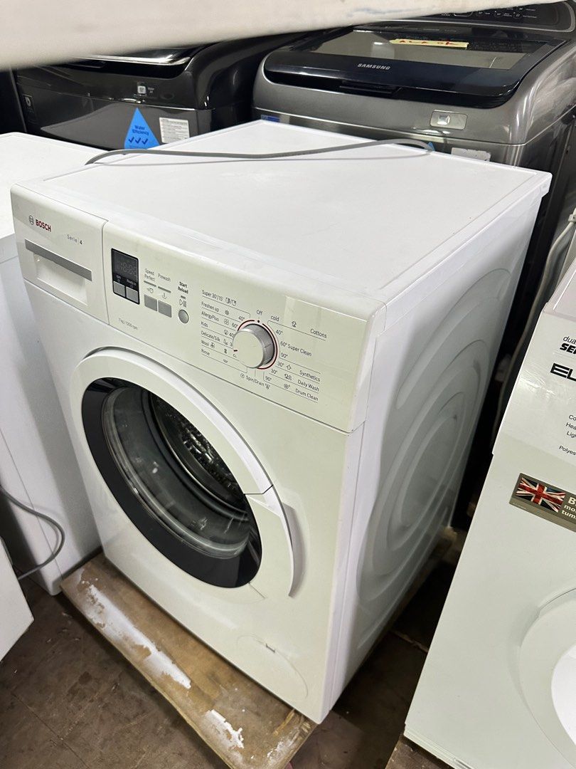MUST BUY! BOSCH 7KG Front-Loader Washing Machine WAK24160SG-1, TV ...