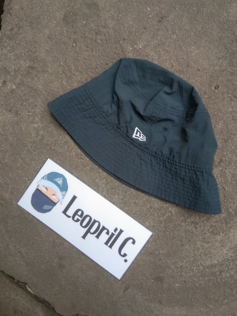 New Era Nylon Bucket Hat, Men's Fashion, Watches & Accessories, Caps ...
