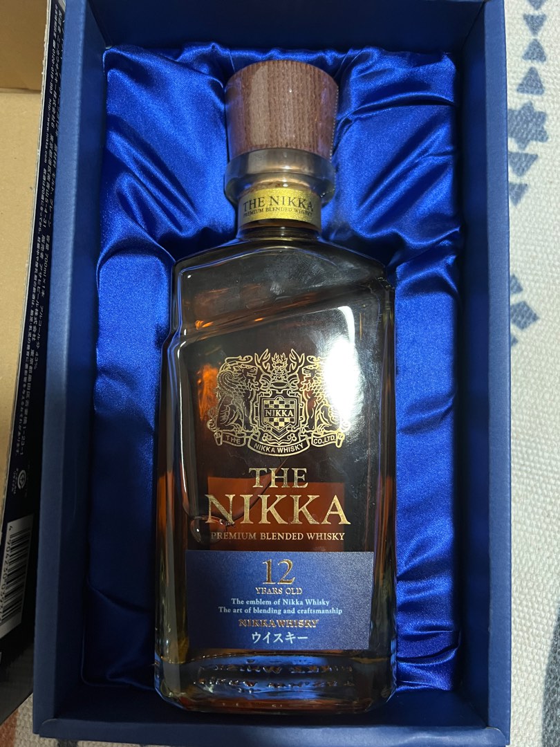Nikka 12 years whisky discontinued, Food & Drinks, Beverages on Carousell