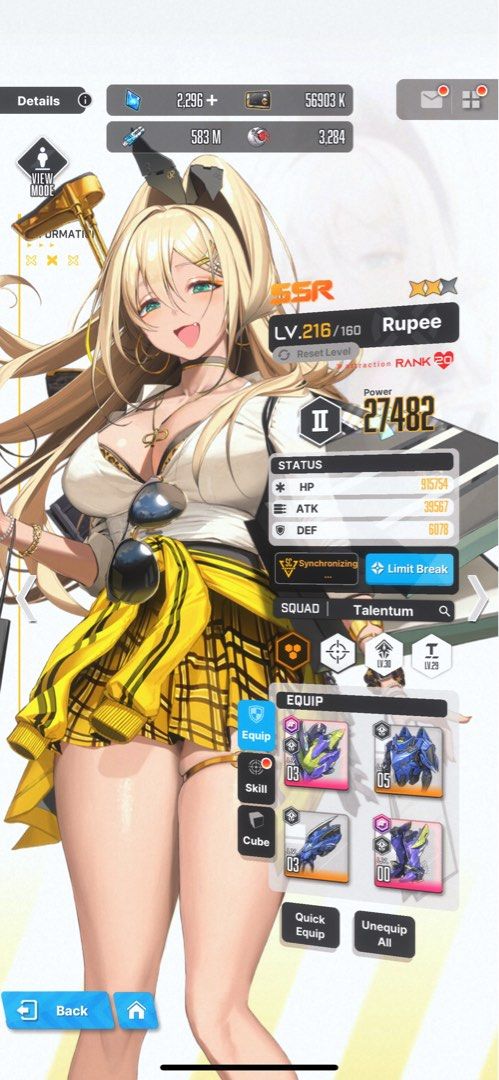 Nikke Account End Game Sss Tier Video Gaming Video Games Others On