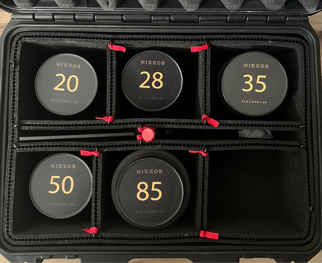 Nikon AIS (simmod) lens kit EF mount, Photography, Lens & Kits on Carousell